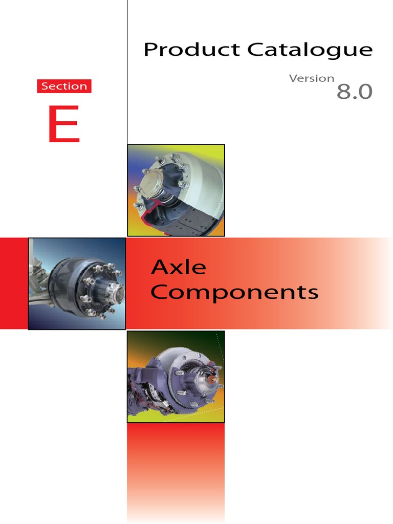 Product Catalogue: Axle Components | PDF | Nut (Hardware) | Bearing ...