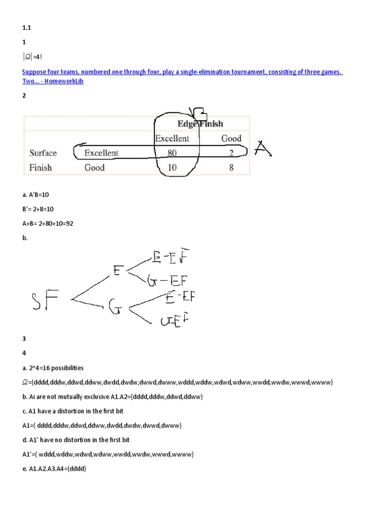 HW Chap 1 | PDF