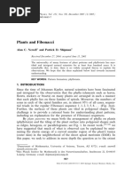 Understanding Phyllotaxy Patterns | PDF | Leaf | Plants