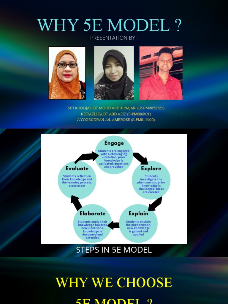 Why 5e Model Presentation By Pdf