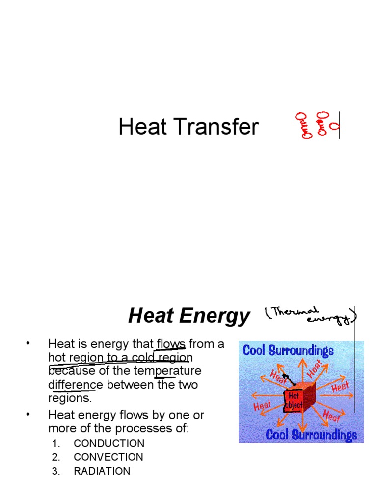 GCSE 1a1 HeatTransfer | PDF | Heat Transfer | Thermal Conduction