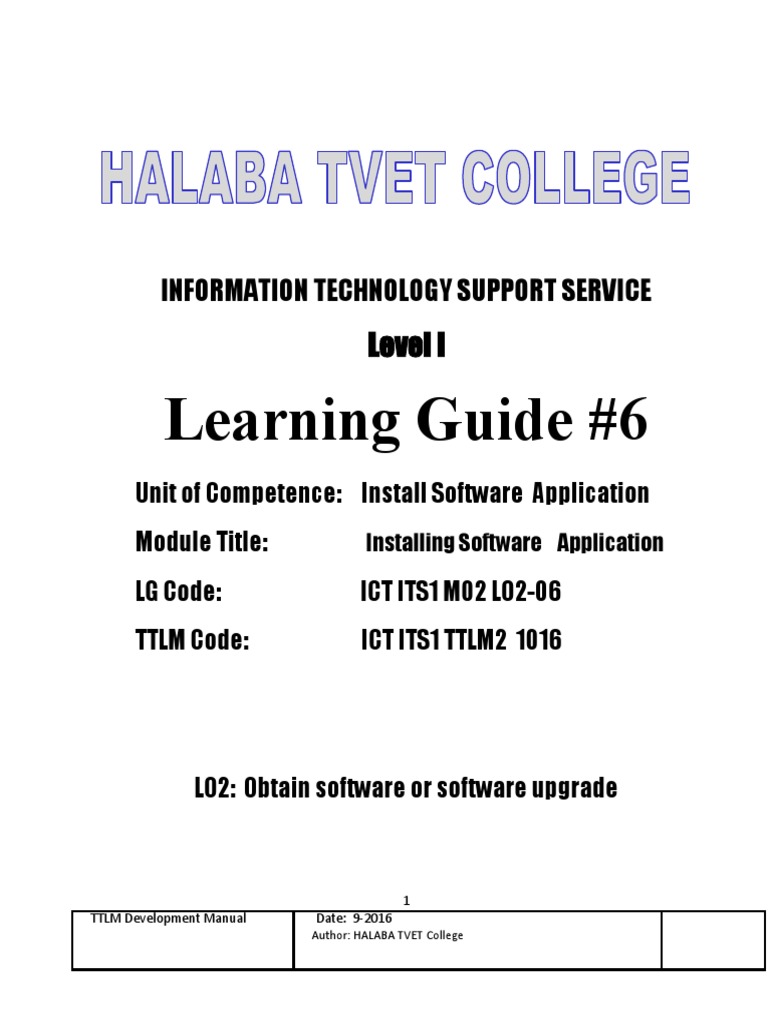 Install Software Application LO2 | PDF | Microsoft Windows | Windows 7