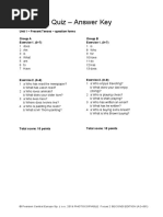 Grammar in Focus 2 - Answer Key | PDF | Reptile | J. K. Rowling