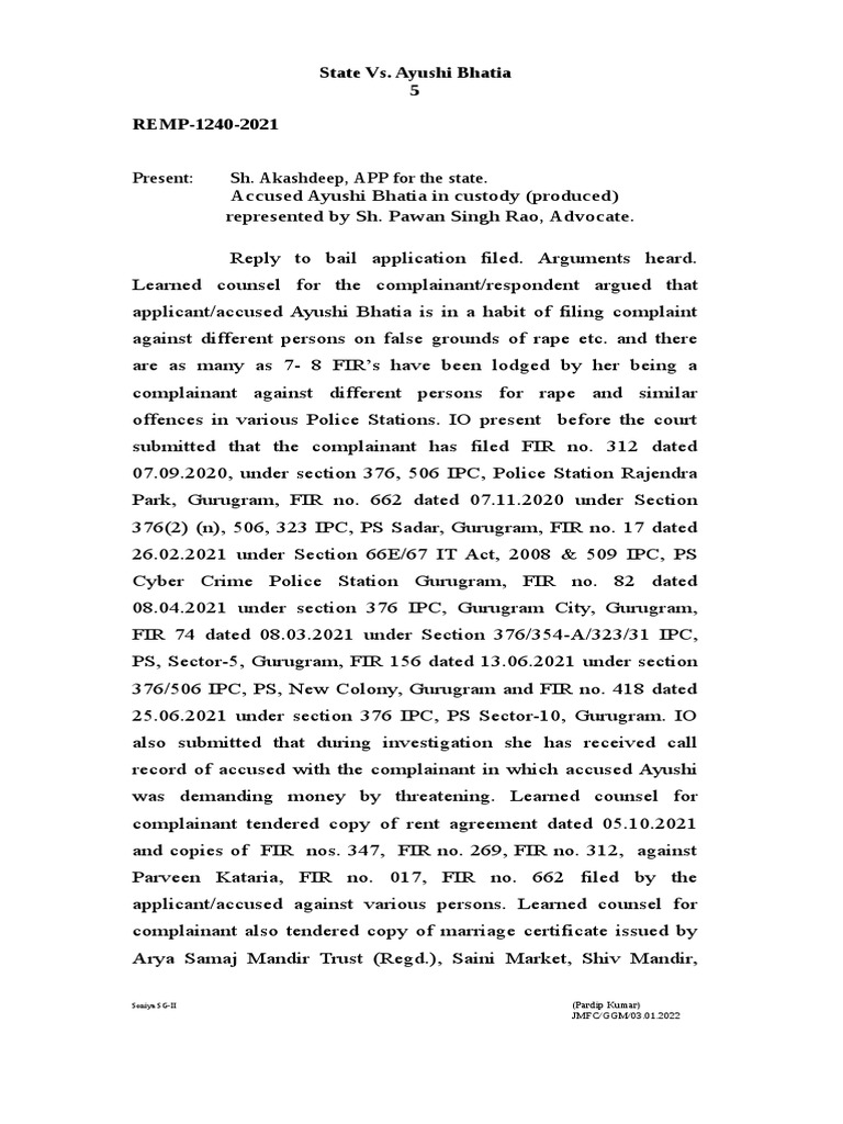 Court Order | Download Free PDF | Bail | Misconduct