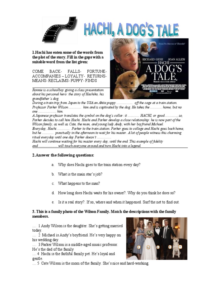 Hachiko A Dogs Tale Fun Activities Games - 33342 | PDF