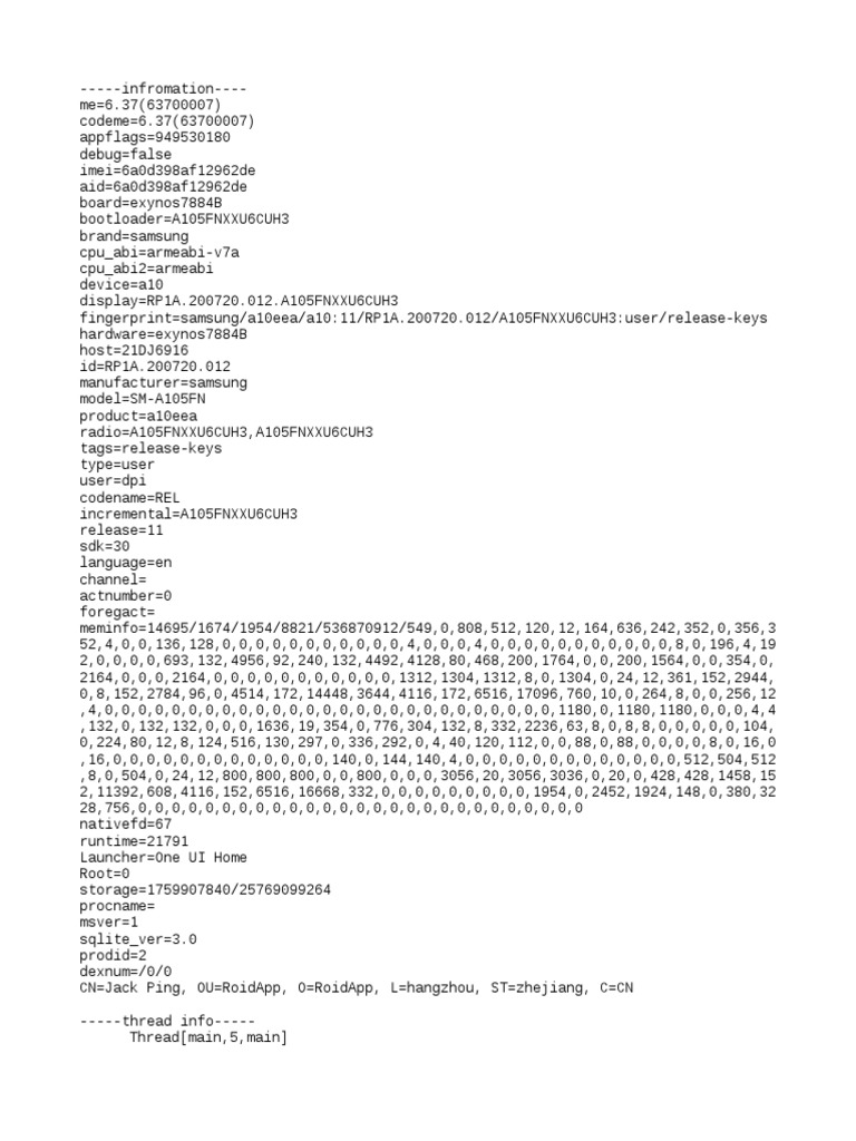 Anr 6.37 (63700007) 20211222 220802 4148675534 | PDF | Java (Programming Language) | Java Platform
