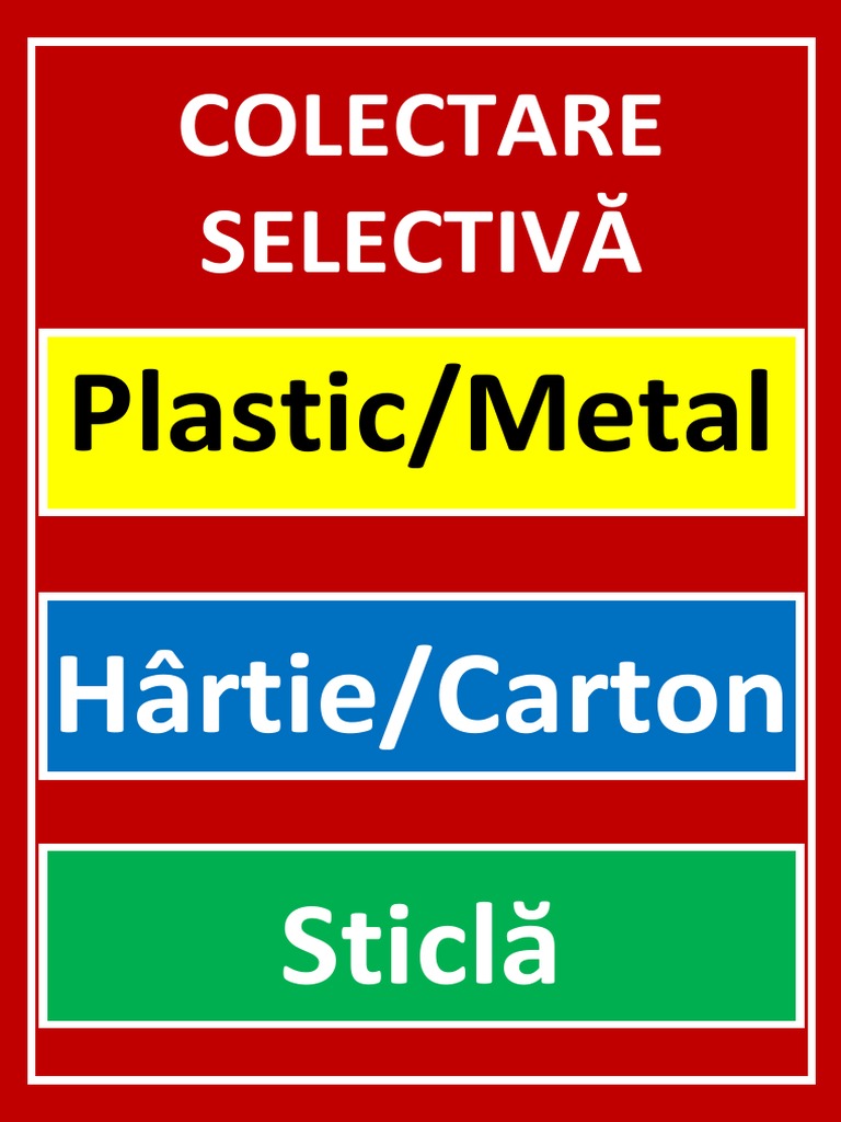 COLECTARE Selectiva Afis | PDF