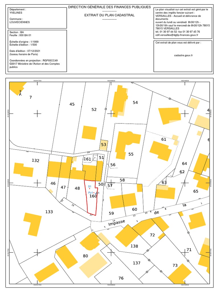 Plan Cadastral Normalise | PDF