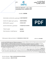 Attestation de Référence Professionnelle | PDF