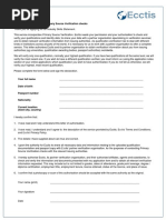 Application Form For Verification of Genuineness Certificate | PDF