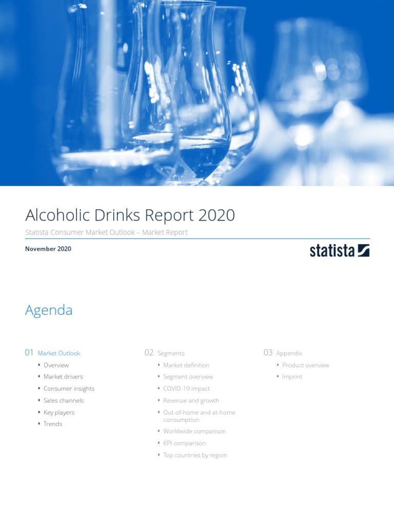 Study Id55484 Alcoholic Drinks Report | PDF | Drink | Alcoholic Drinks
