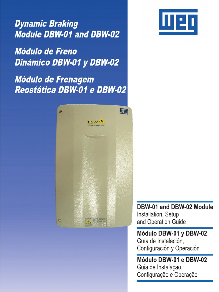 Installation Guides Dynamic Braking Module DBW 01 and DBW 02.en | PDF ...