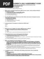 Tanker Management and Self Assessment (Tmsa) Program | PDF | Risk | Audit