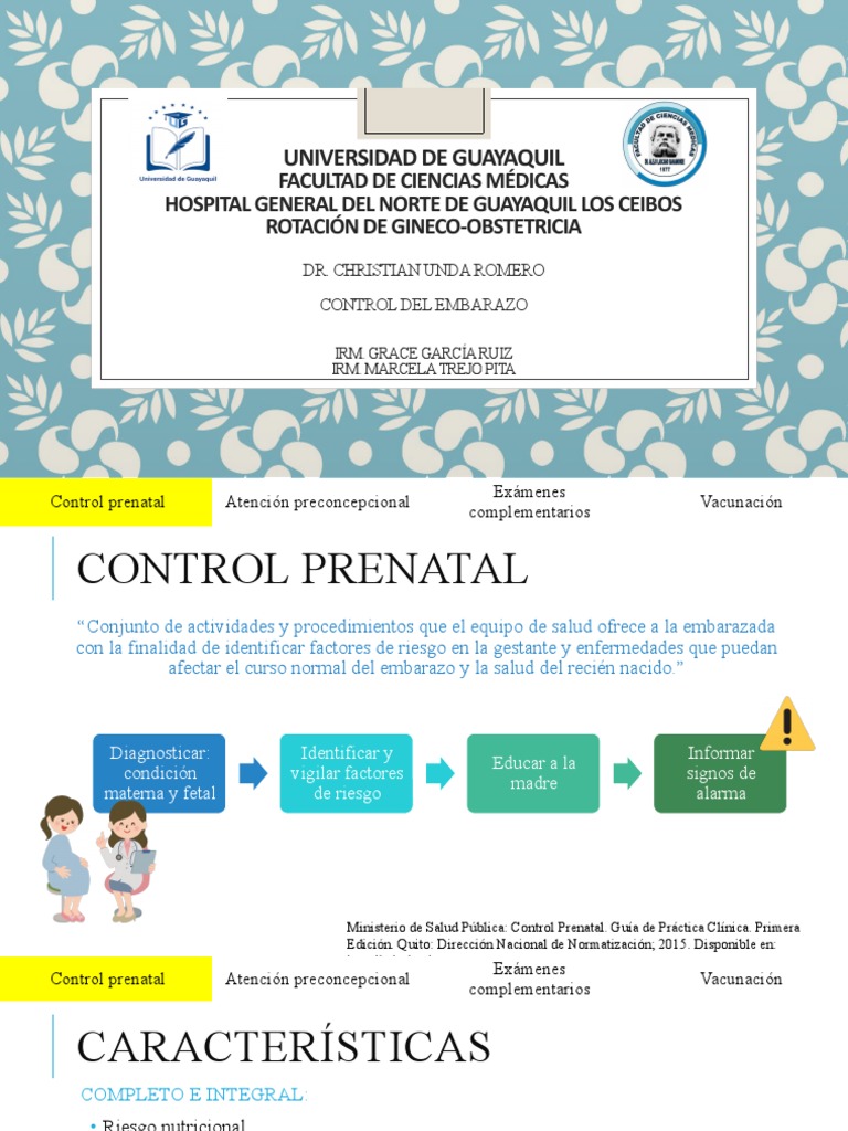 Control Del Embarazo | PDF | El embarazo | Parto