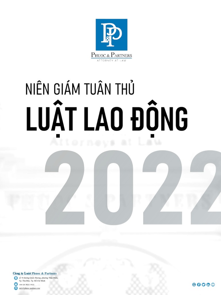 PhuocPartners - Nien Giam Phap Luat Lao Dong 2022 | PDF