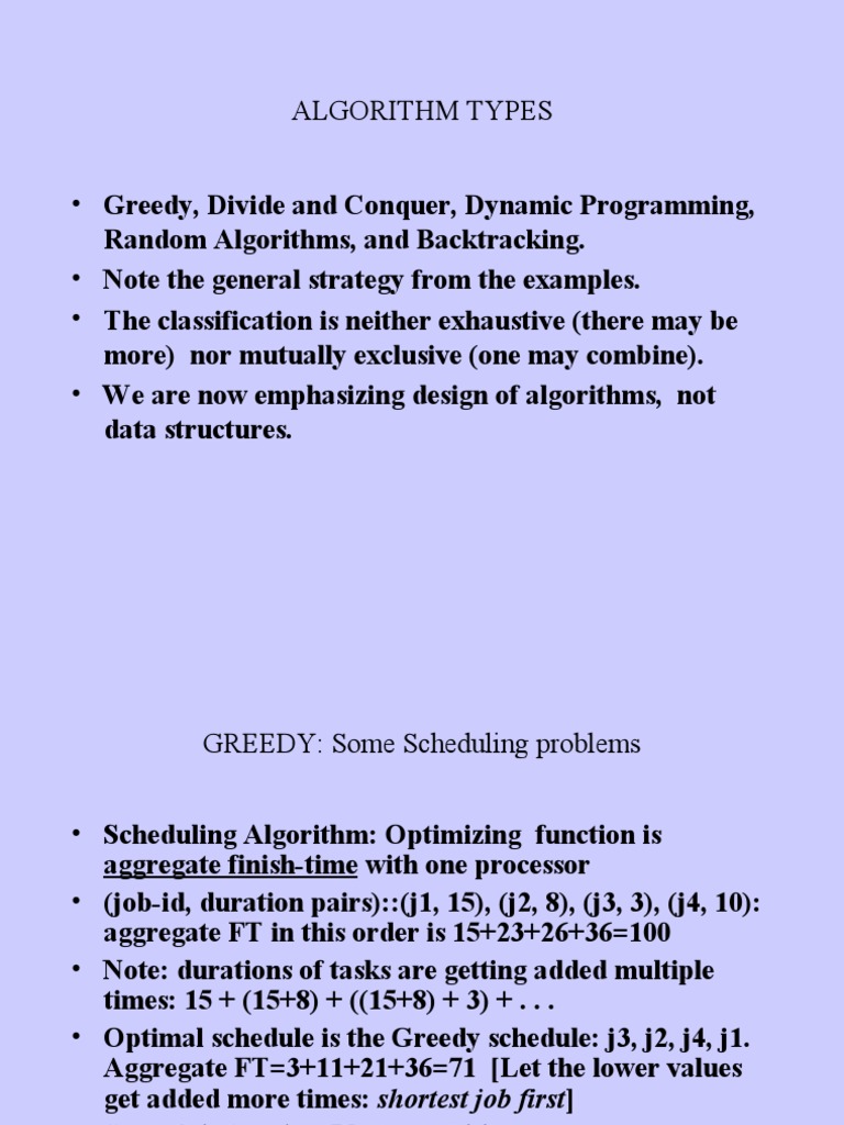 Random Algorithms, and Backtracking | PDF | Dynamic Programming | Time ...