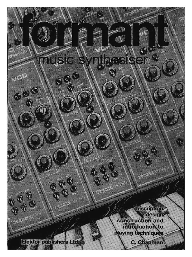 Formant Music Synthesizer by C Chapman | PDF