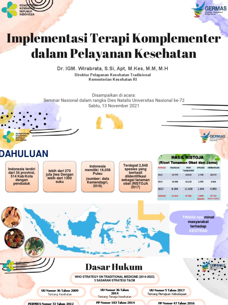 Implementasi Terapi Komplementer Dalam Pelayanan Kesehatan Salinan | PDF