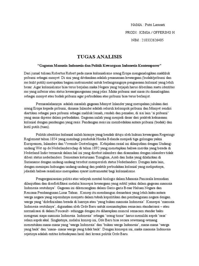 Putri Larasati Tugas 4 | PDF