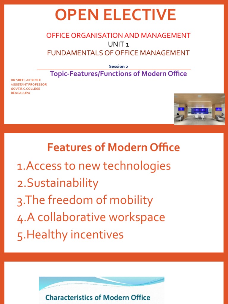 Office Organisation and Management | PDF