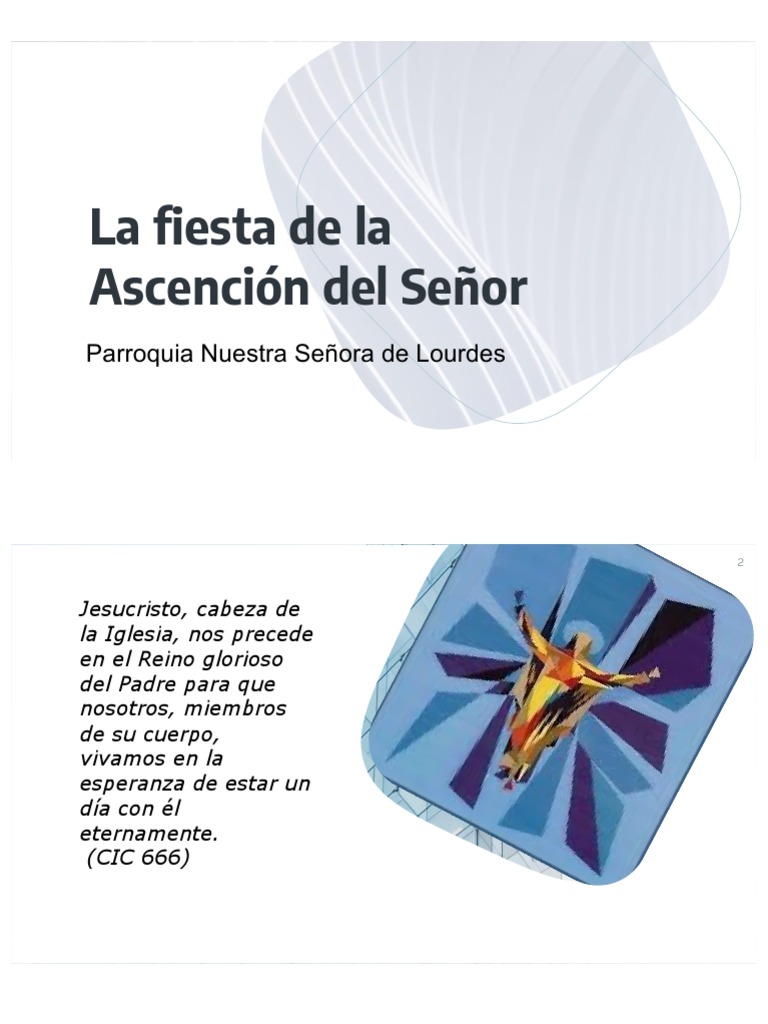 La Ascensión: un llamado a la misión | PDF | Ascension de jesus | Jesús