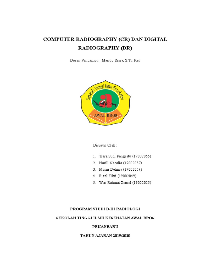Computer Radiography Dan Digital Radiography | PDF