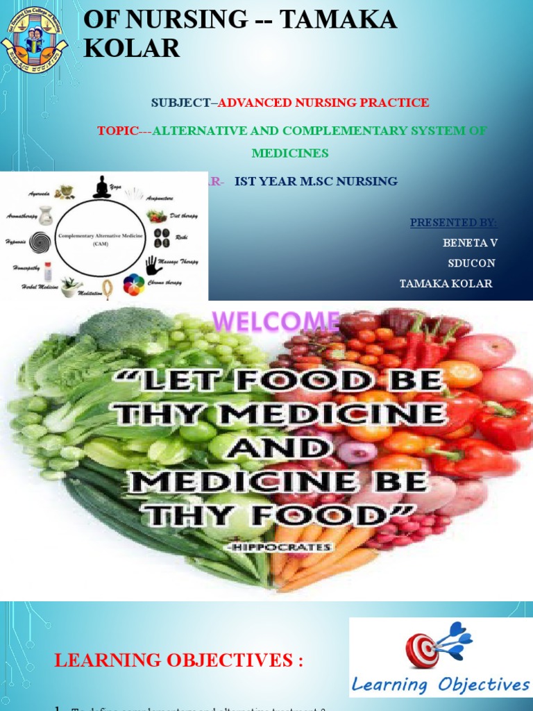 Alternative and Complementary System of Medicine | PDF | Ayurveda ...