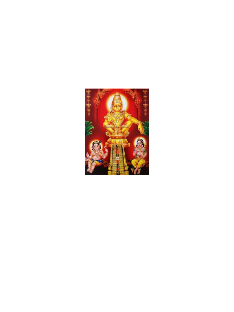 Ayyappa Nitya Pooja Vidhanam | PDF
