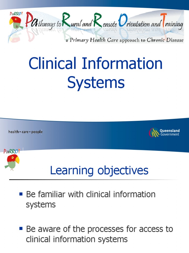Clinical Information Systems | PDF | Application Software | Icon ...