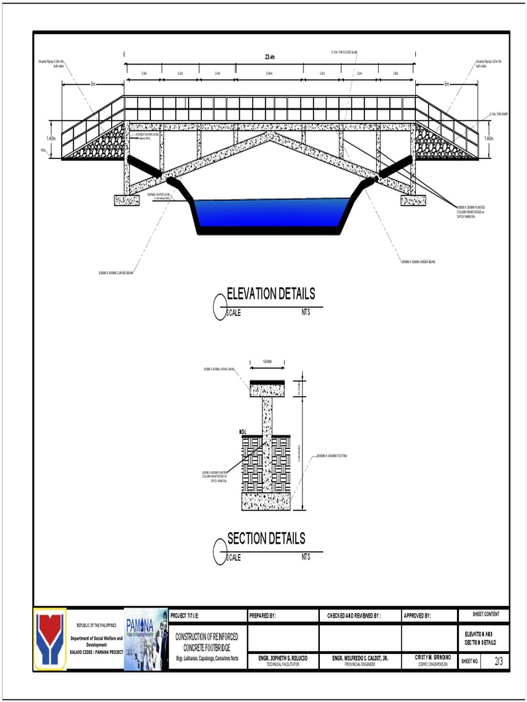 Elevation Details: NTS Scale | PDF | Real Estate | Structural Engineering