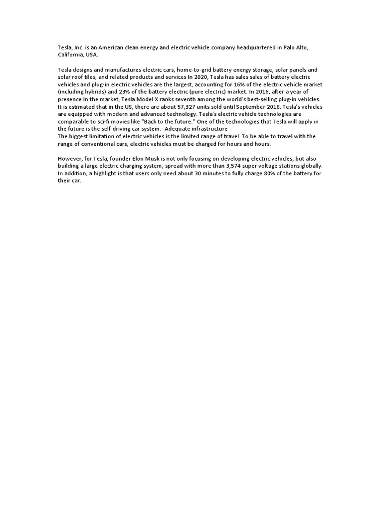 Tesla | PDF