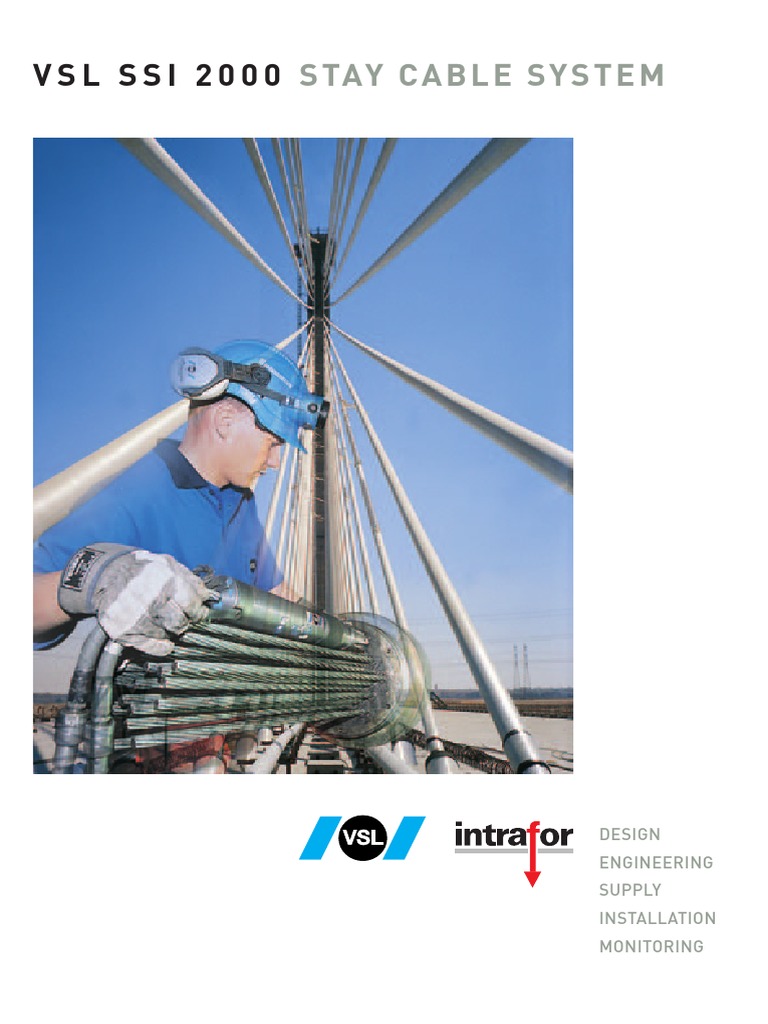 VSL SSI 2000 Stay Cable System | PDF | Prestressed Concrete | Bridge