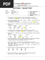 Aptitude Test 30 | PDF | Seni & Disiplin Bahasa