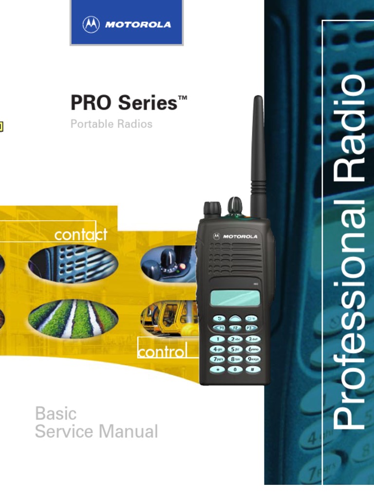 Manual de Servicio Motorola Pro7550 | PDF | Very High Frequency | Radio