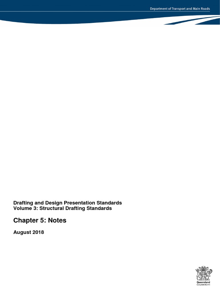 Chapter 5: Notes: Drafting and Design Presentation Standards Volume 3 ...