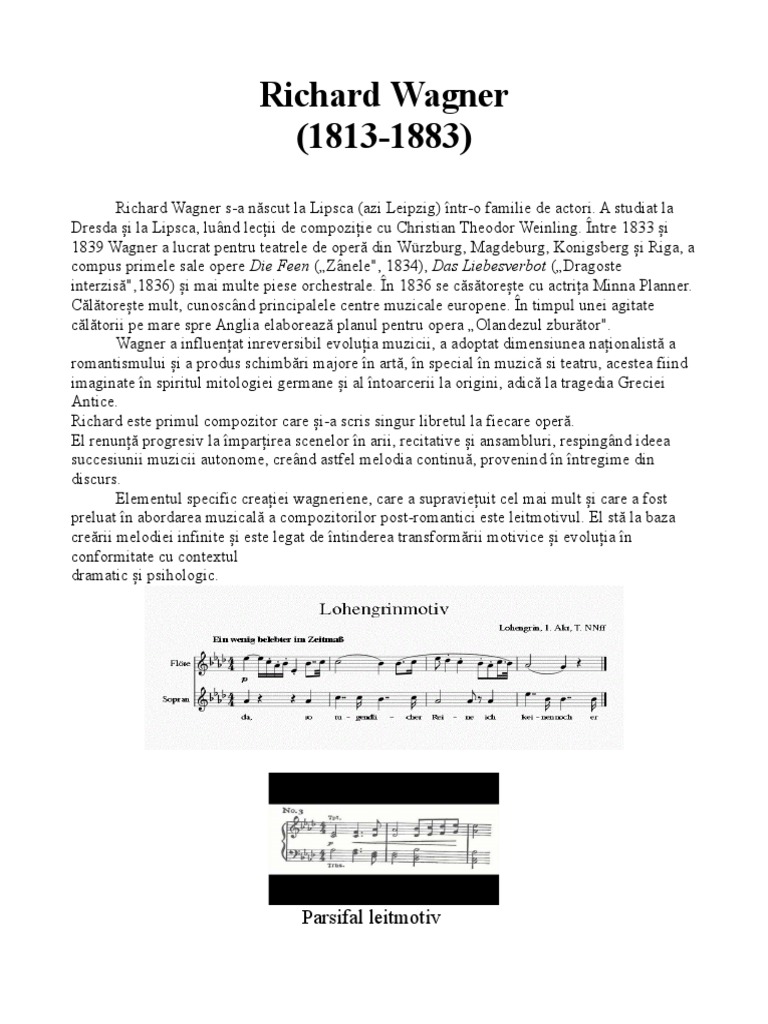 Richard Wagner PDF | PDF