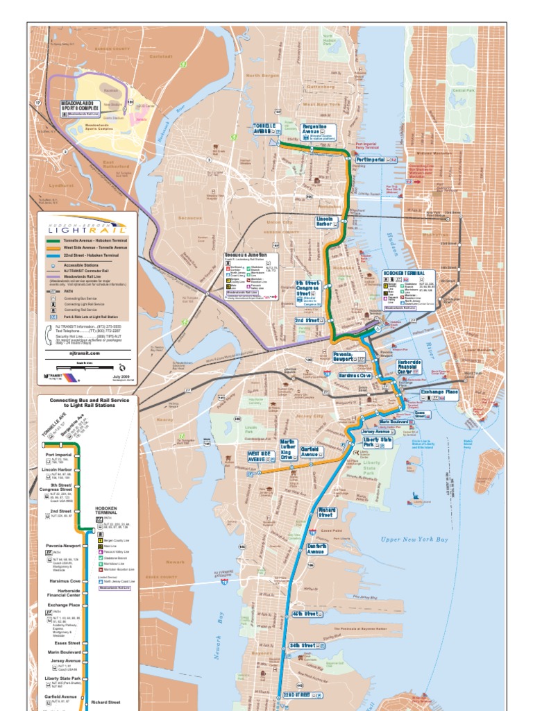 Meadowlands Sports Complex: Connecting Bus and Rail Service To Light ...