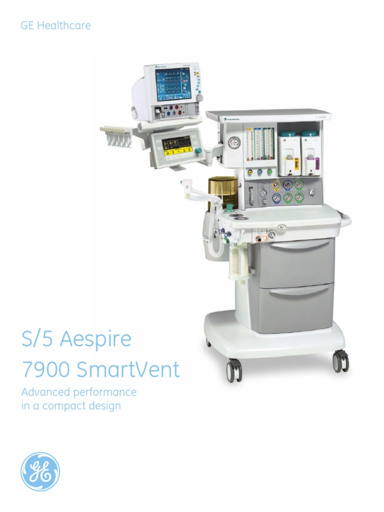 GE Healthcare Aespire 7900 SmartVent Brochure | PDF | Health Care ...
