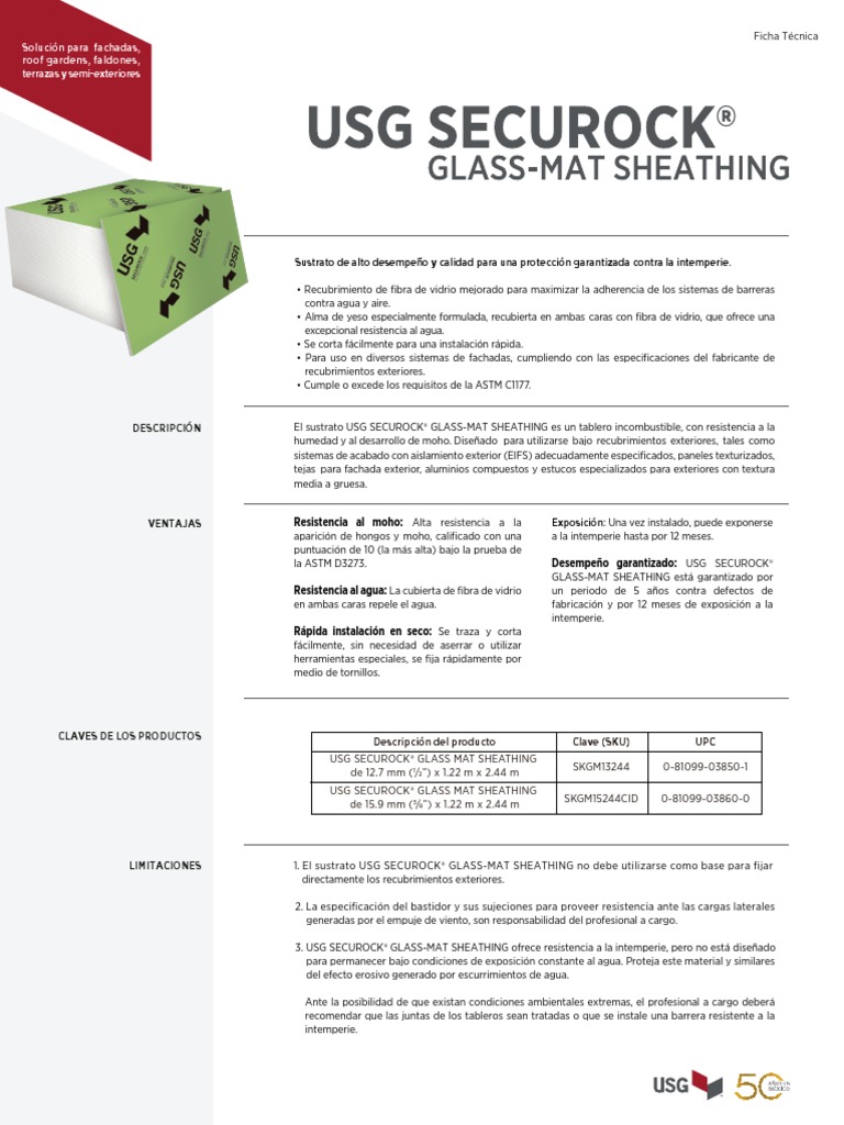 USG TABLAROCA FIRECODE X Plafomate, 42% OFF