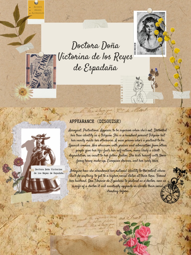 Rizal-Dona Victorina | PDF