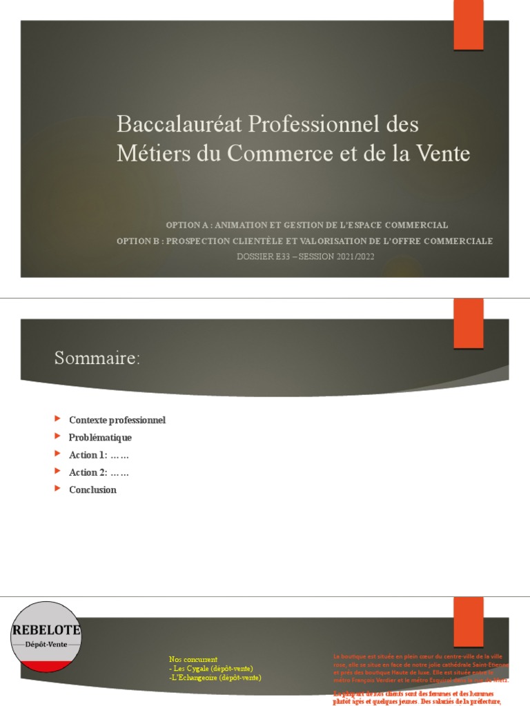 Dossier E33 (660758) | PDF | Économie | Business