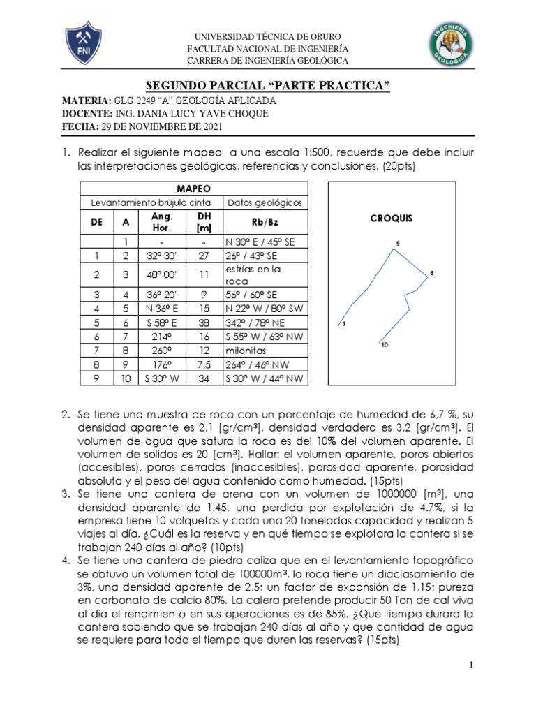 Parte Practica 2nd Parcial 2249 | PDF