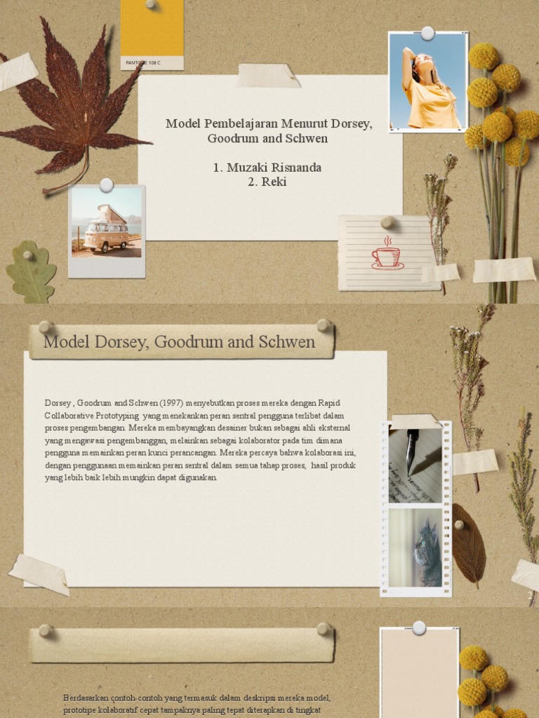 Model Pembelajaran Menurut Dorsey, Goodrum, Dan Schwen | PDF | Karier ...