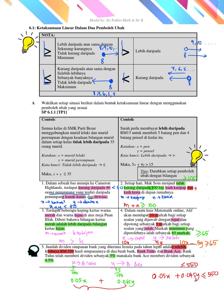 Bab 6 Latihan Topikal Jawapan Pdf