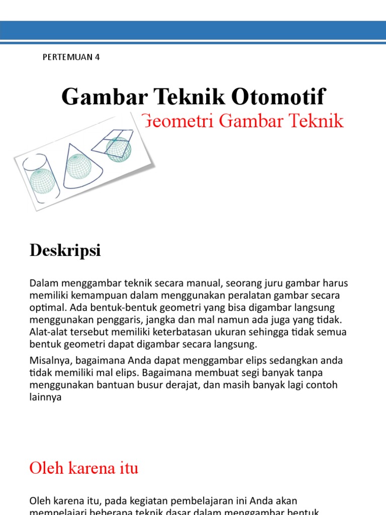 Gambar Teknik Otomotif | PDF