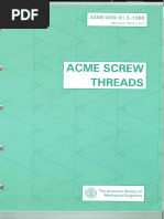 Stub Acme Thread Standards Guide | PDF