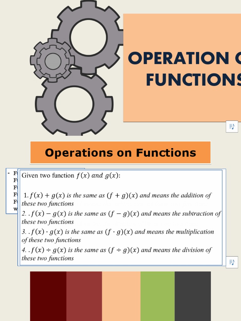 Operations on Functions Explained | PDF | Function (Mathematics ...