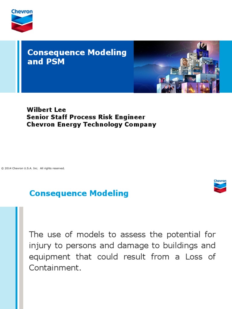 Consequence Modeling and PSM | PDF | Explosion | Chemical Engineering