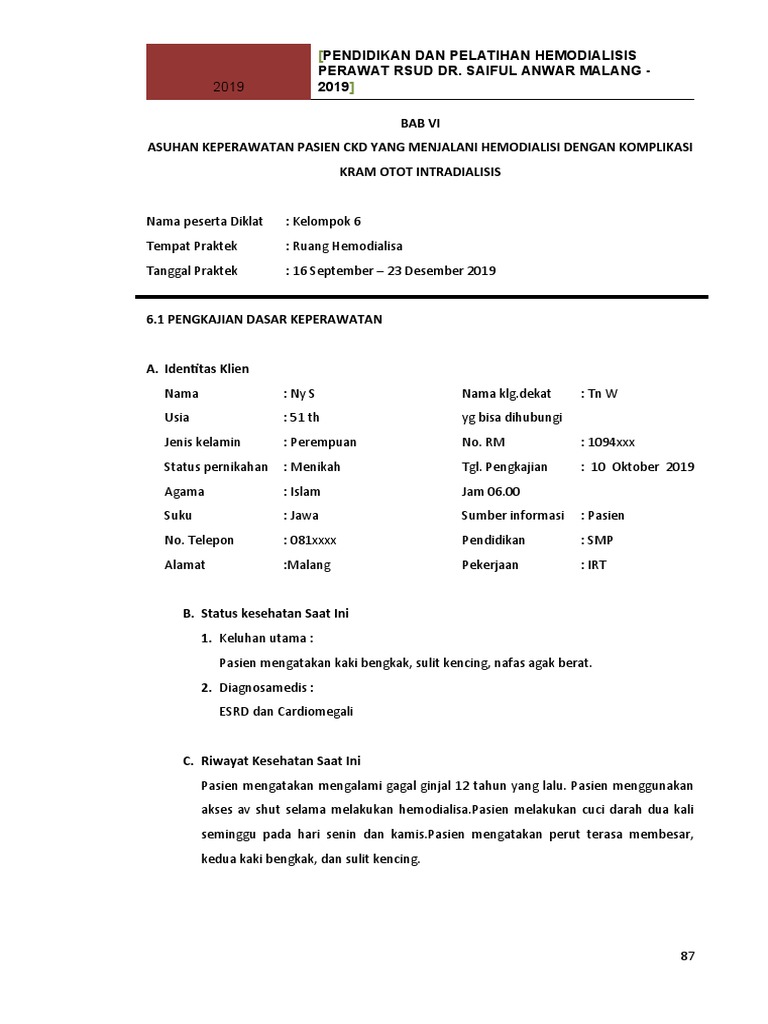 Askep Jangka Panjang HD DGN KRAm | PDF