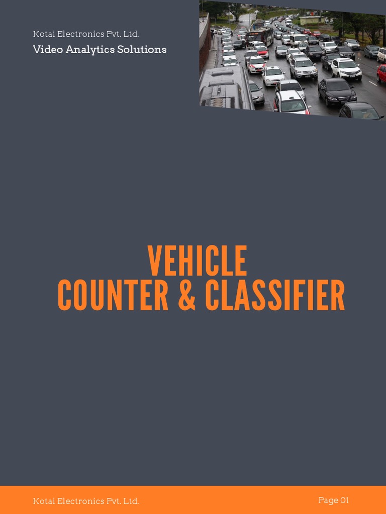 Vehicle Counter & Classifier: Video Analytics Solutions | PDF ...